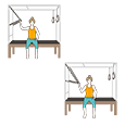 Standing Arm Press Exercise Trapeze Table Yoga| Yoga Sequences ...