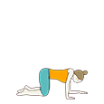 One Forearm Table Top Pose Yoga (Eka Bahu Bharmanasana) | Yoga ...