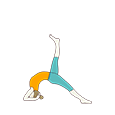 Dwi Pada Viparita Dandasana Yoga (Two Legged Inverted Staff Pose ...