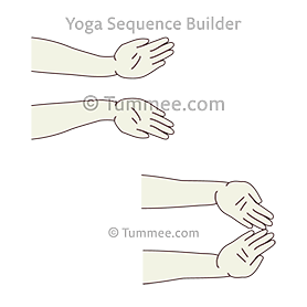 Palms In Out Yoga| Yoga Sequences, Benefits, Variations, and Sanskrit ...