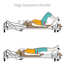 Pelvic Lift Exercise Pilates Reformer Levelup-Poses | Tummee.com