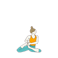 Bulbous Pose (Kandasana) Relaxing-Poses | Tummee.com