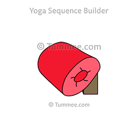 Prop Bolster Angled Block Yoga| Yoga Sequences, Benefits, Variations ...