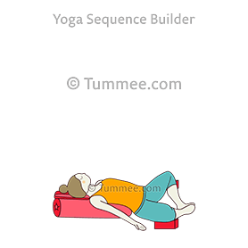 Manta de reforç amb bloqueig de genolls en la postura de papallona ...