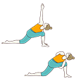 Revolved Bound Low Lunge Pose (Parivrtta Baddha Anjaneyasana) Steps ...