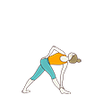 Revolved Bound Triangle Pose (Parivrtta Baddha Trikonasana) Levelup ...
