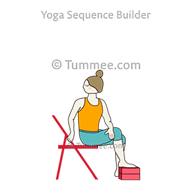 purna matsyendrasana drawing