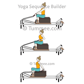 Seated Box Chest Expansion Exercise Pilates Reformer Yoga| Yoga ...