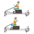 Seated Box Chest Expansion Exercise Pilates Reformer Relaxing-Poses ...