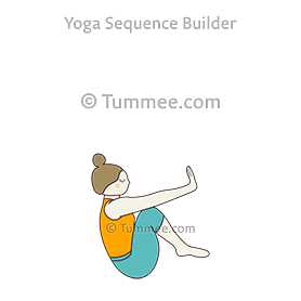 Seated Crow Pose (Upavistha Kakasana) Levelup-Poses | Tummee.com