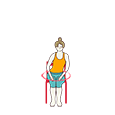 Seated Hip Movement Chair (Upavistha Hip Movement Chair) Benefits ...