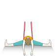 Side Seated Angle Pose Hips Aerial (Parsva Upavistha Konasana Kati ...