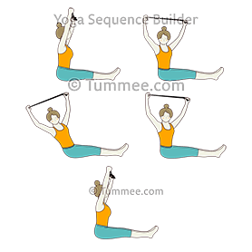 Short Box Lean Exercise Resistance Band Yoga| Yoga Sequences, Benefits ...