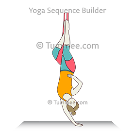 Side Banana Pose Trapeze Aerial Levelup-Poses | Tummee.com