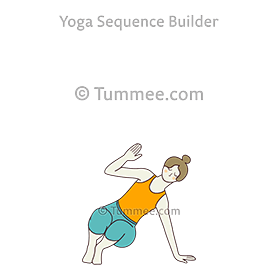 Side Plank Squat (Vasisthasana Malasana) Relaxing-Poses | Tummee.com