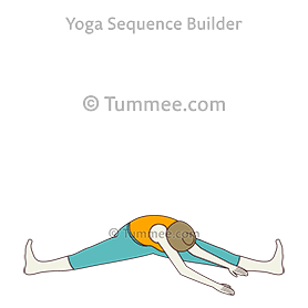 Side Seated Angle Pose Variation (Parsva Upavishta Konasana Variation ...