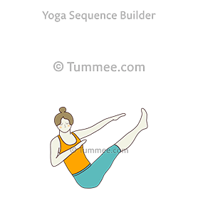 Side Teaser Pose (Parivrtta Navasana Variation) Variations - 51 ...