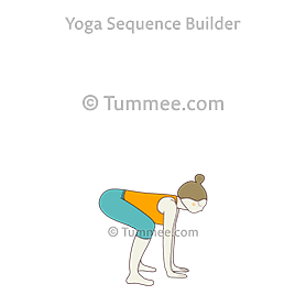 Squat Pose Hands Floor (Squat Pose Hasta Floor) Levelup-Poses | Tummee.com