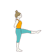Standing Tiger Pose Flow Yoga(Sthita Vyaghrasana Vinyasa)| Yoga ...