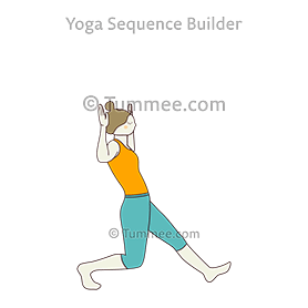 Standing Half Splits Pose (Sthita Ardha Hanumanasana) Preparatory-Poses ...