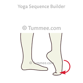 Standing Toe Curl Close Up Levelup-Poses | Tummee.com