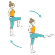 Toe Balance Palm Tree Pose Tiptoes Flow Yoga(Prapadasana Urdhva ...