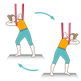 Star Gazer Pose Side Bend Hand Knee Aerial Levelup-Poses | Tummee.com