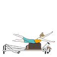 Prone Shoulder Extension Exercise Long Box Pilates Reformer Variations ...