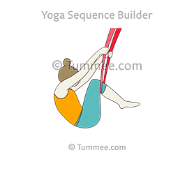 Wind Release Pose Yoga(Supine Knees To Chest Pose)| Yoga Sequences ...