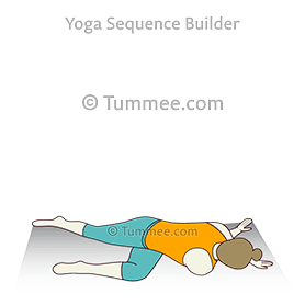 Thread The Needle Pose One Leg Half Frog Variation (Urdhva Mukha ...