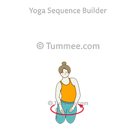 Thunderbolt Pose Hips Circles Yoga(Vajrasana Hips Circles)| Yoga ...
