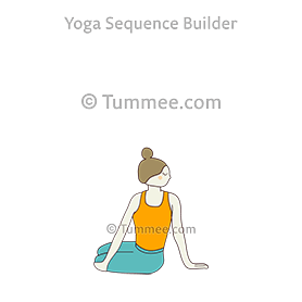 Mermaid Side Stretch Pose Yoga| Yoga Sequences, Benefits, Variations ...