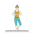 Tree Pose Foot Ankle Yoga (Vrksasana Pada Gulpha) | Yoga Sequences ...