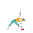 Dancing Triangle Pose (Dancing Trikonasana) Benefits | Tummee.com