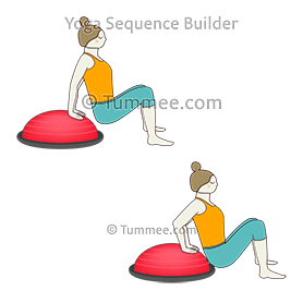 Tricep Dip Exercise Bosu Ball Yoga| Yoga Sequences, Benefits ...