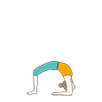 Dwi Pada Viparita Dandasana Yoga (Two Legged Inverted Staff Pose ...