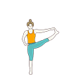 Standing Hand To Big Toe Pose D Yoga (Standing Hand To Big Toe Pose In ...