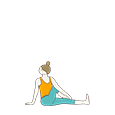 Spinal Twist Pose Yoga (Meru Vakrasana) | Yoga Sequences, Benefits ...