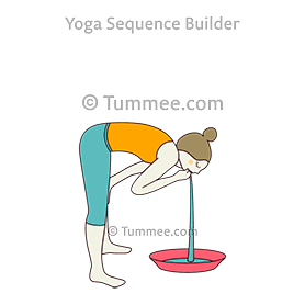 Voluntarily Induced Vomiting (Vaman Dhauti) Preparatory-Poses | Tummee.com