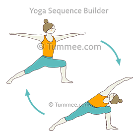 Warrior Pose Ii Extended Side Angle Pose Flow (Virabhadrasana Ii ...